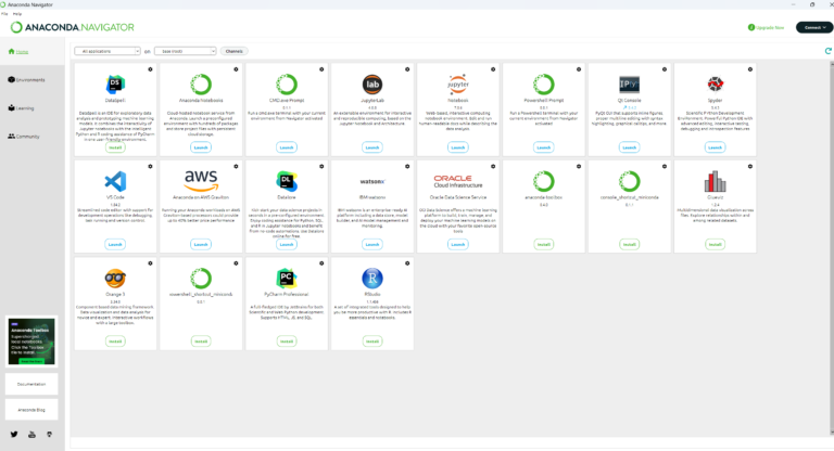 Anaconda Navigatorを起動するとNavigator Errorエラーが表示される | 株式会社isub